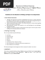 Civil Engineering Lab Report Format Final PDF | PDF | Experiment ...