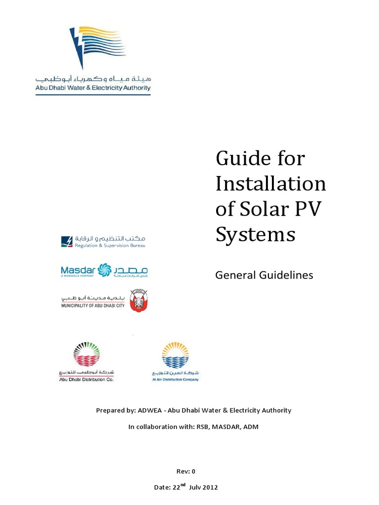 Guide to Successful Installation and Operation of Residential and ...