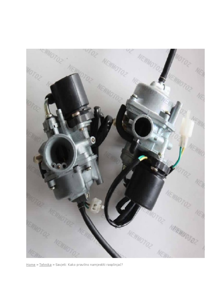 Karburator Lekcija 2 | PDF