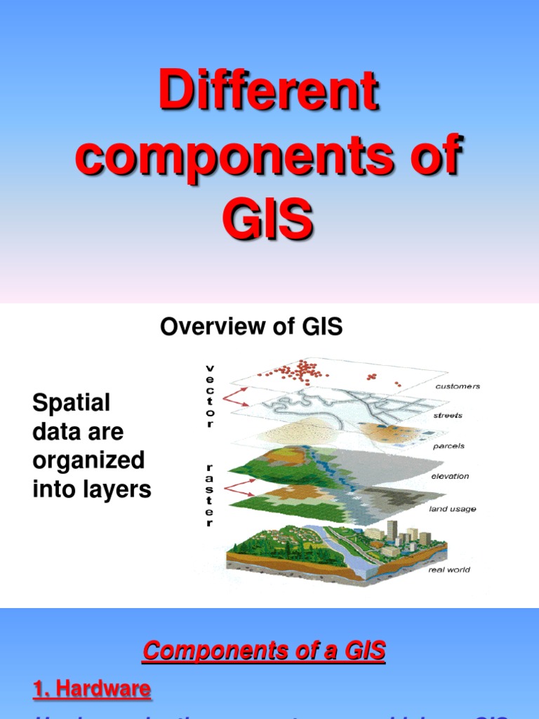 Components of GIS | PDF