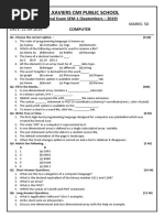 Data Processing Objective Questions For SS1, SS2, SS3 | PDF | Relational Model | Databases