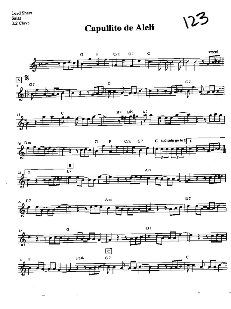 Capullito de Aleli | PDF