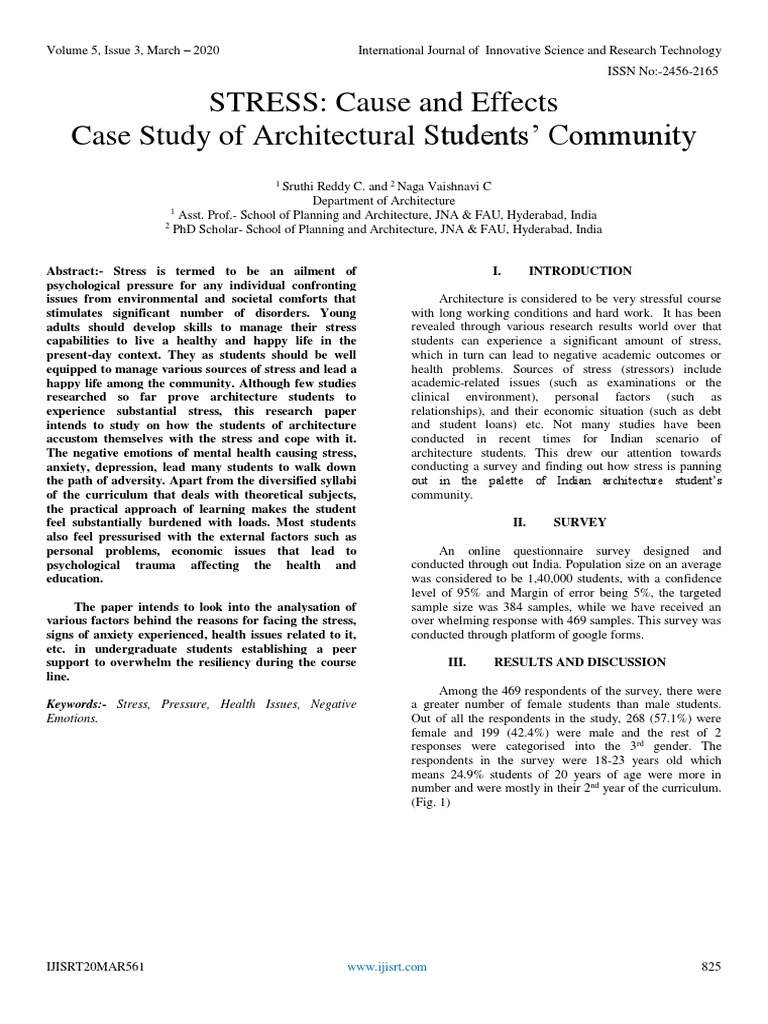 STRESS Cause and Effects | PDF | Stress (Biology) | Survey Methodology
