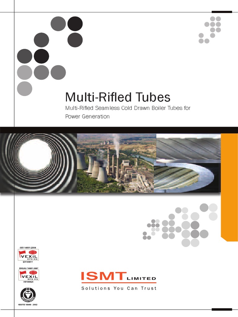 Multi-Rifled Boiler Tubes for Power Generation | PDF | Pipe (Fluid ...