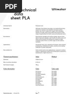 Ultimaker ABS Technical Data Sheet | PDF | Materials | Building Engineering