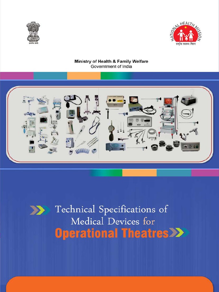 Technical Specifications of Medical Devices For Operational Theatres ...