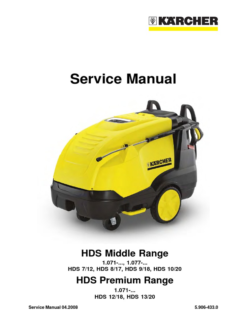 Full Manual Karcher PDF | PDF | Valve | Pump