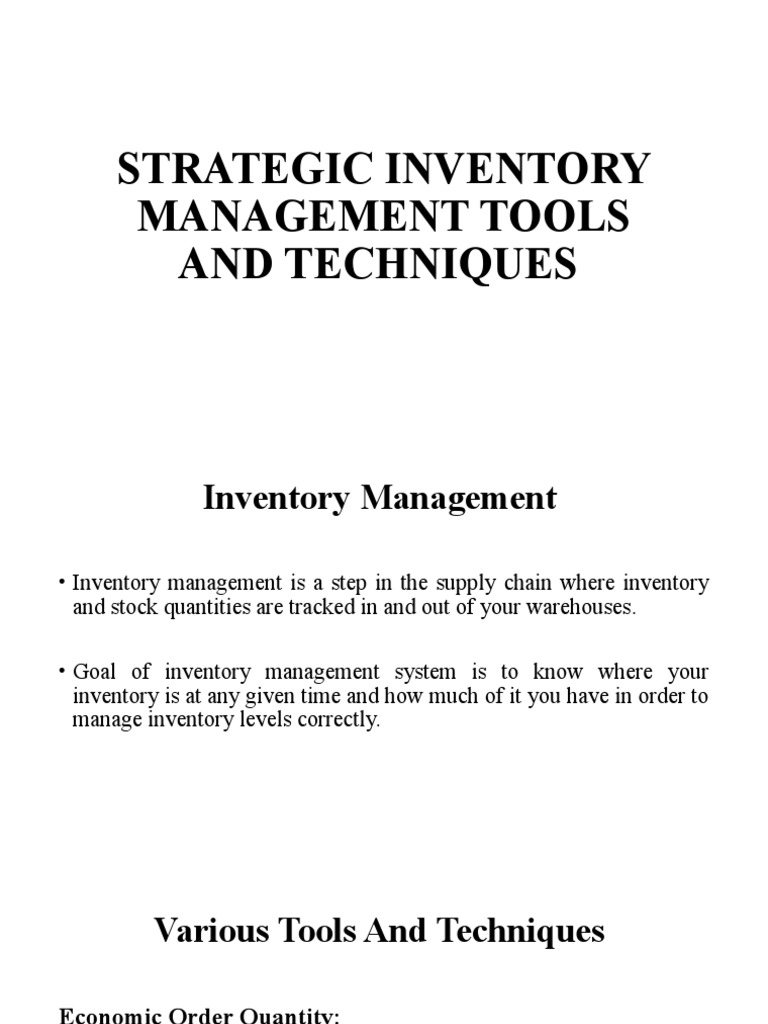 Sales Management | PDF | Inventory | Lean Manufacturing