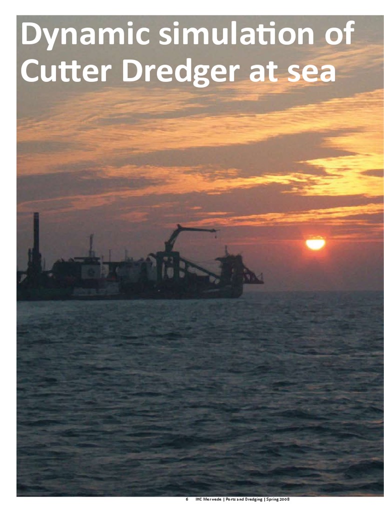Dynamic Simulation of Cutter Dredger at Sea | Download Free PDF ...