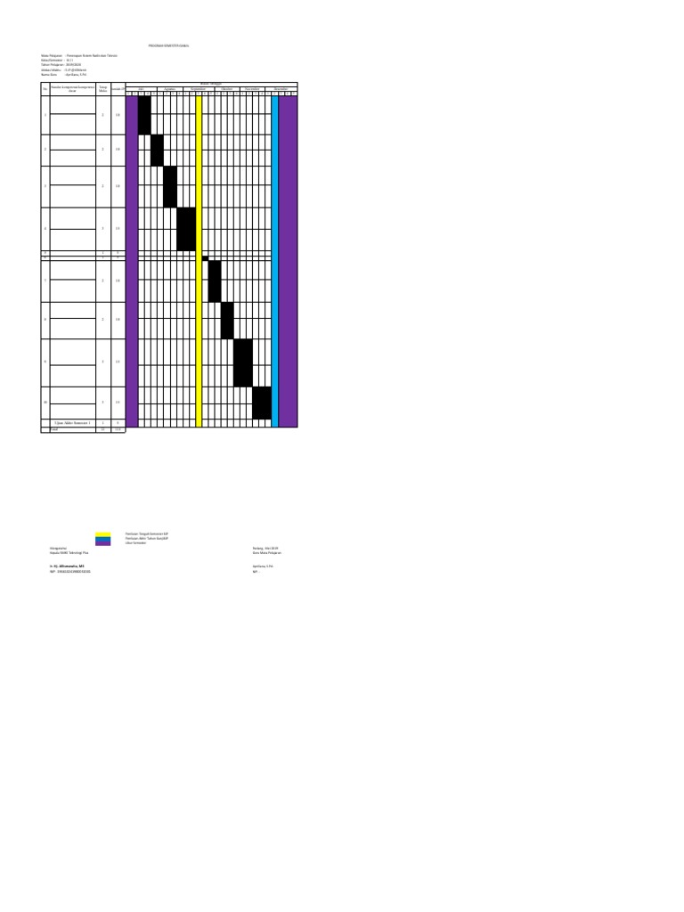 03 Prota Prosem Simdig X | PDF