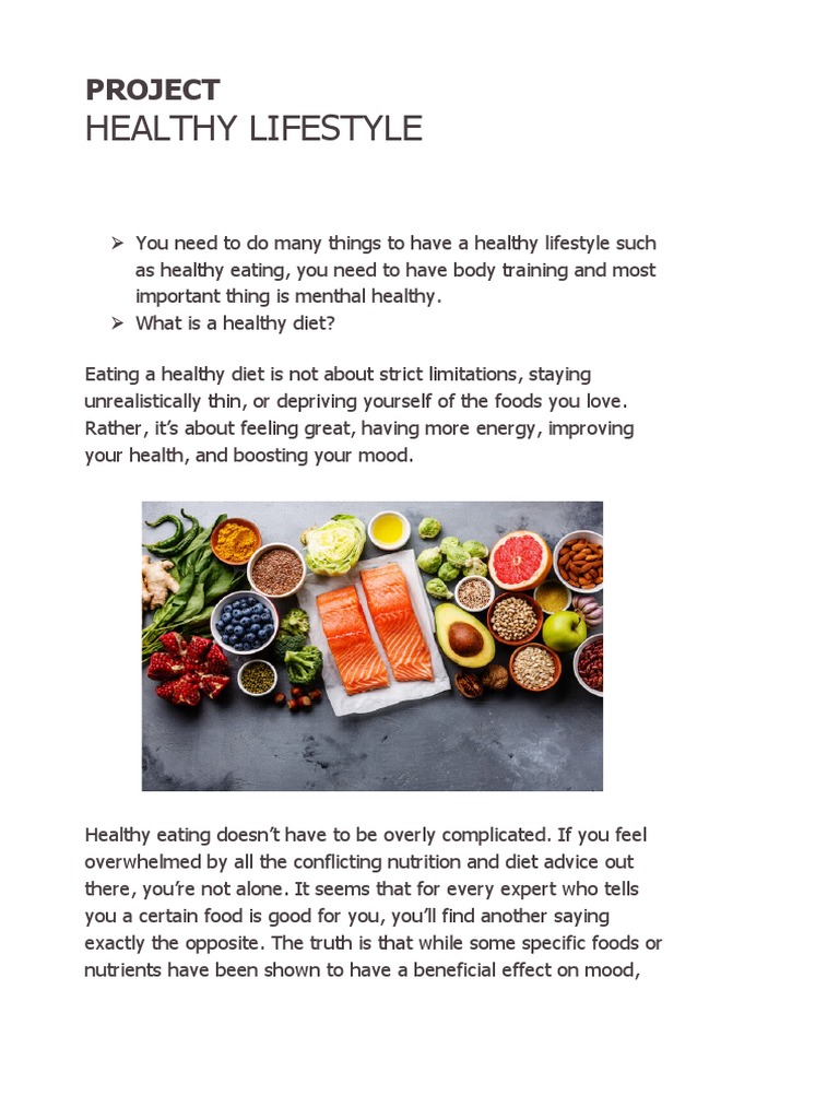 Healthy Lifestyle | PDF