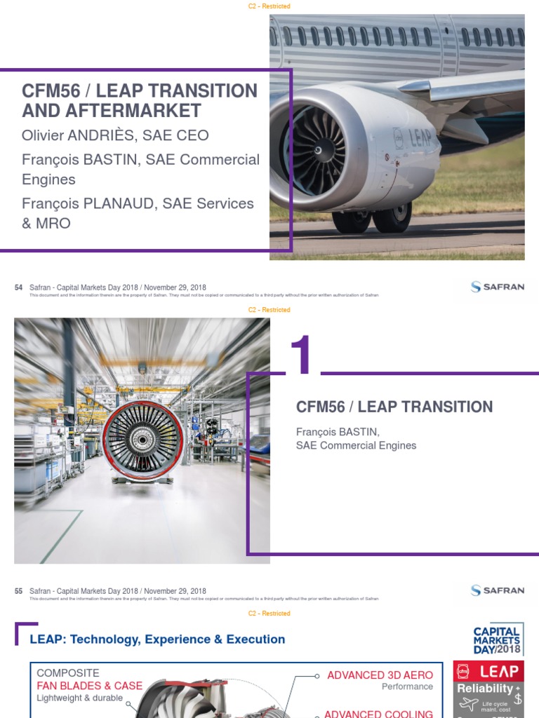 CFM56/LEAP Engine Transition Overview | PDF