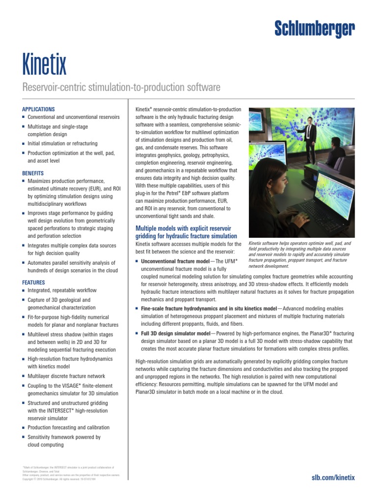 Kinetix Ps PDF | PDF | Simulation | Petroleum Reservoir