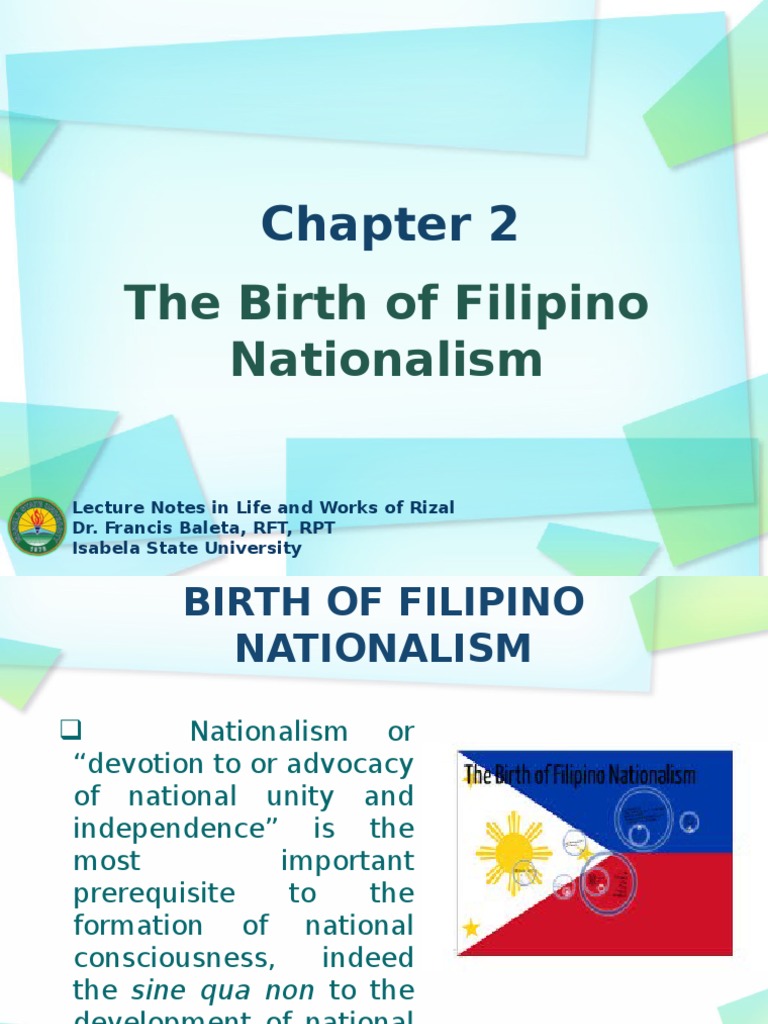 The Birth of Filipino Nationalism | PDF | Nationalism | Philippines