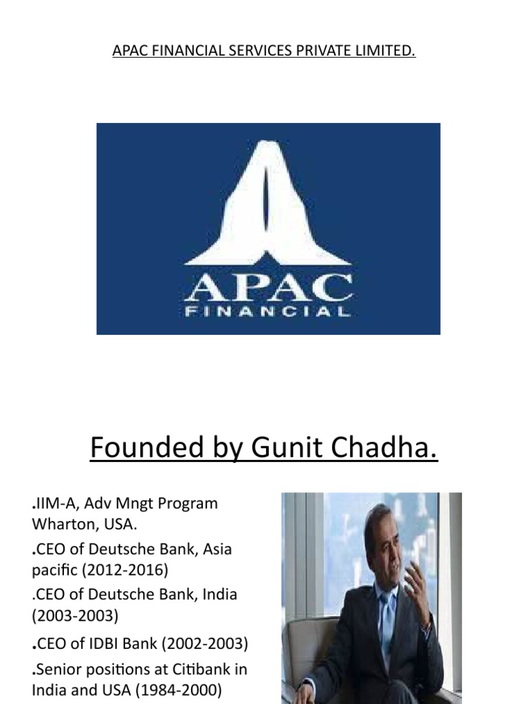 Apac Financial Services Private Limited | PDF | Banks | Loans