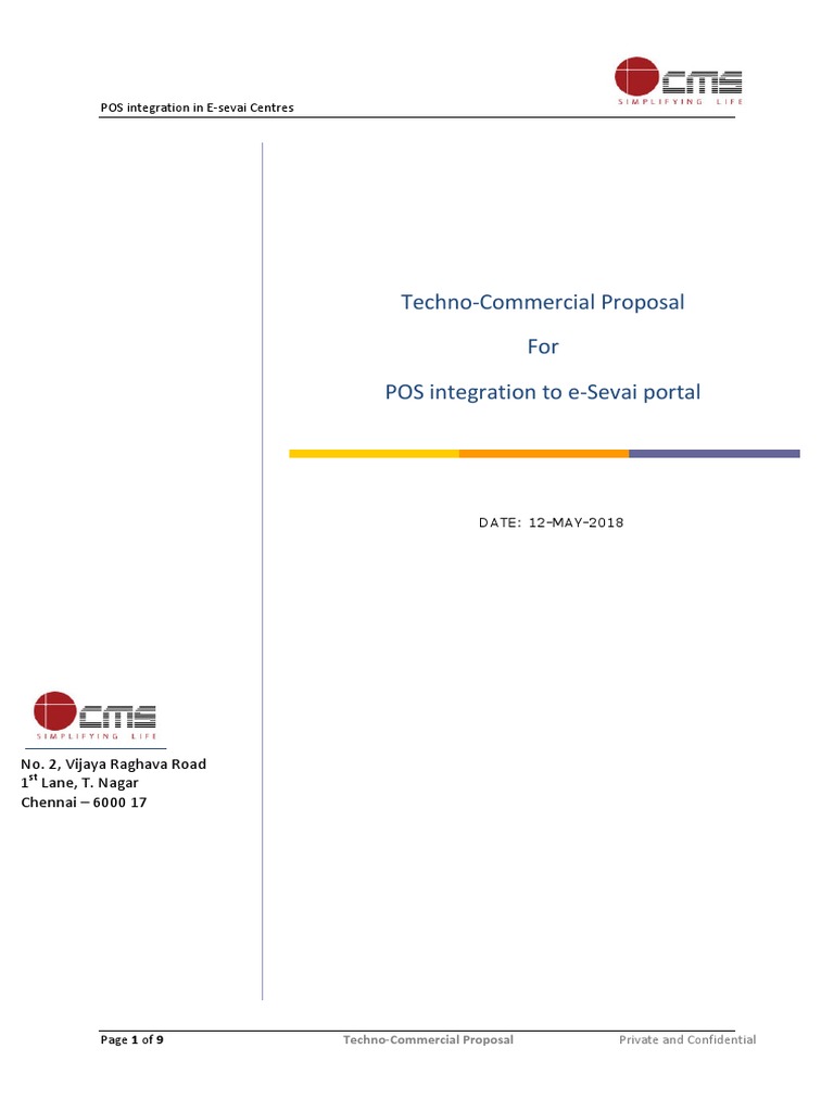 TNED POS Proposal 1.0 20180512 PDF | PDF | Point Of Sale | Computing