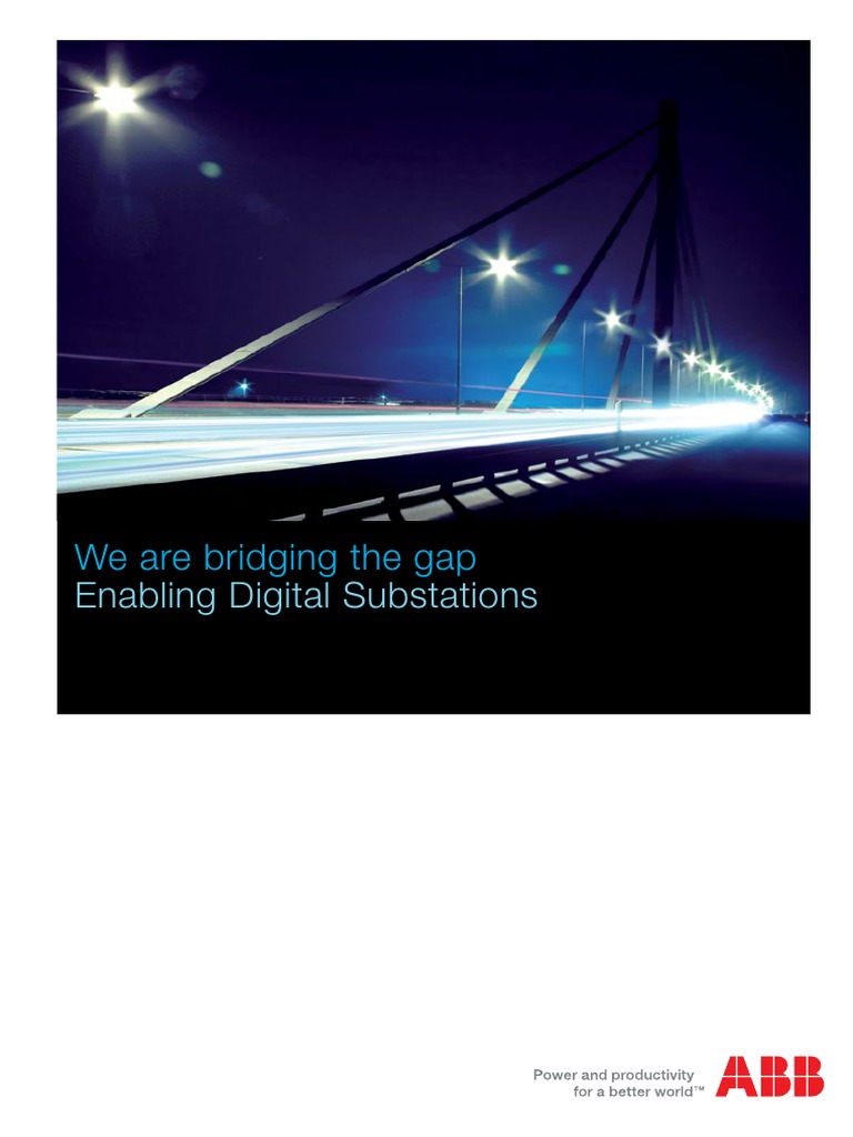 ABB Digital Substation Brochure 12pages Spreads Visual Only | PDF ...