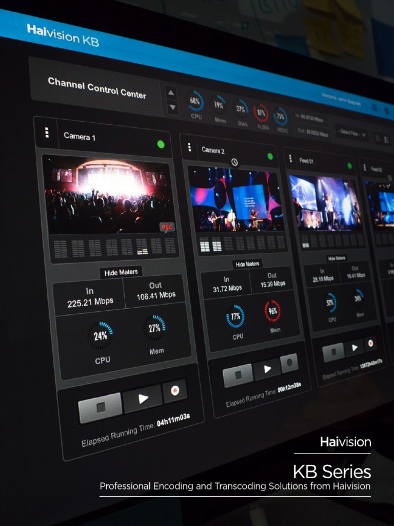 Professional Encoding and Transcoding Solutions From Haivision | PDF ...