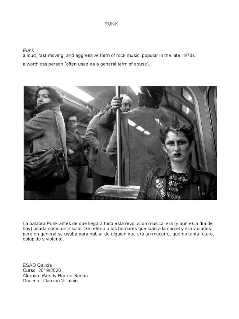 PUNK | PDF | Punk rock | Sexo