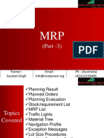 Transaction Codes For MRP (PP-MRP) : Menu Nodes Transaction Activity ...