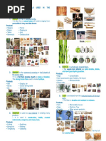 Local Materials in The Phils | PDF | Textiles | Nature