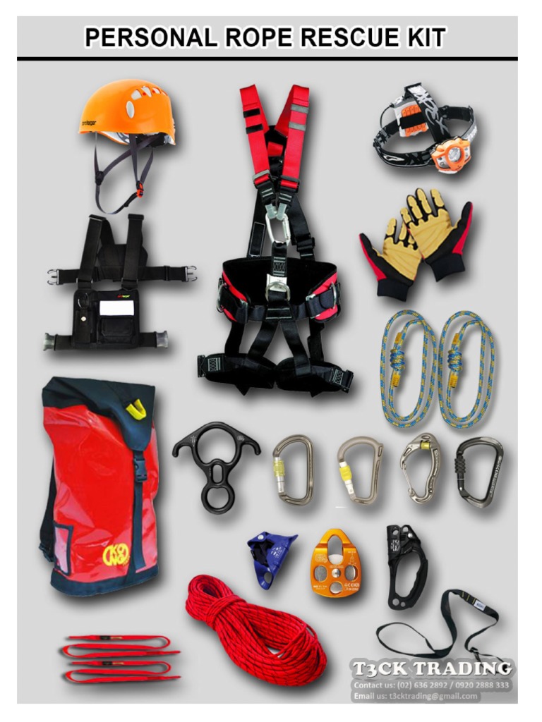Personal Rope Rescue Kit 2018 | PDF | Rope | Sports Equipment