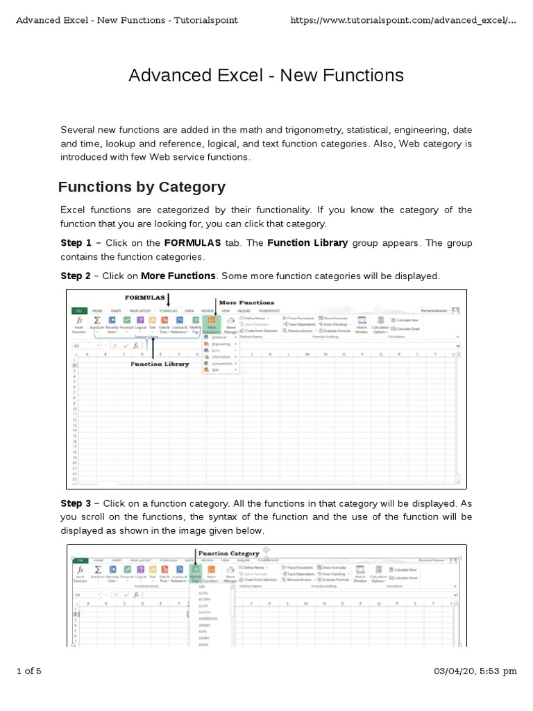New Functions Pdf Trigonometric Functions Computer Programming 