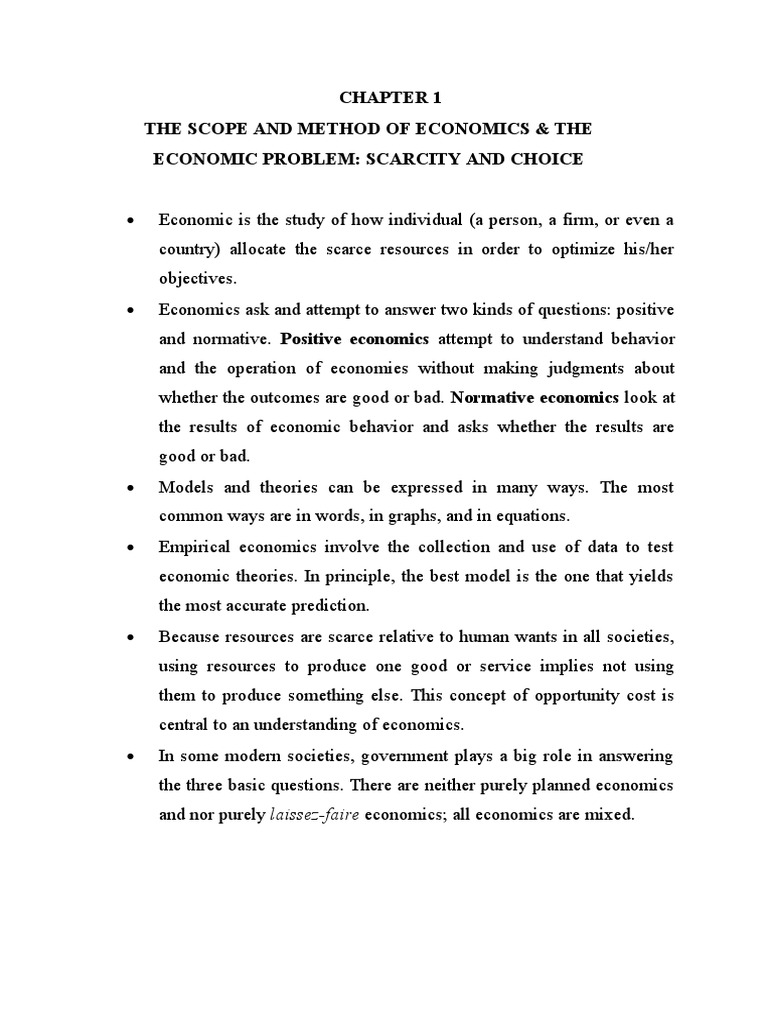 Chapter 1-4 | PDF | Demand | Supply (Economics)