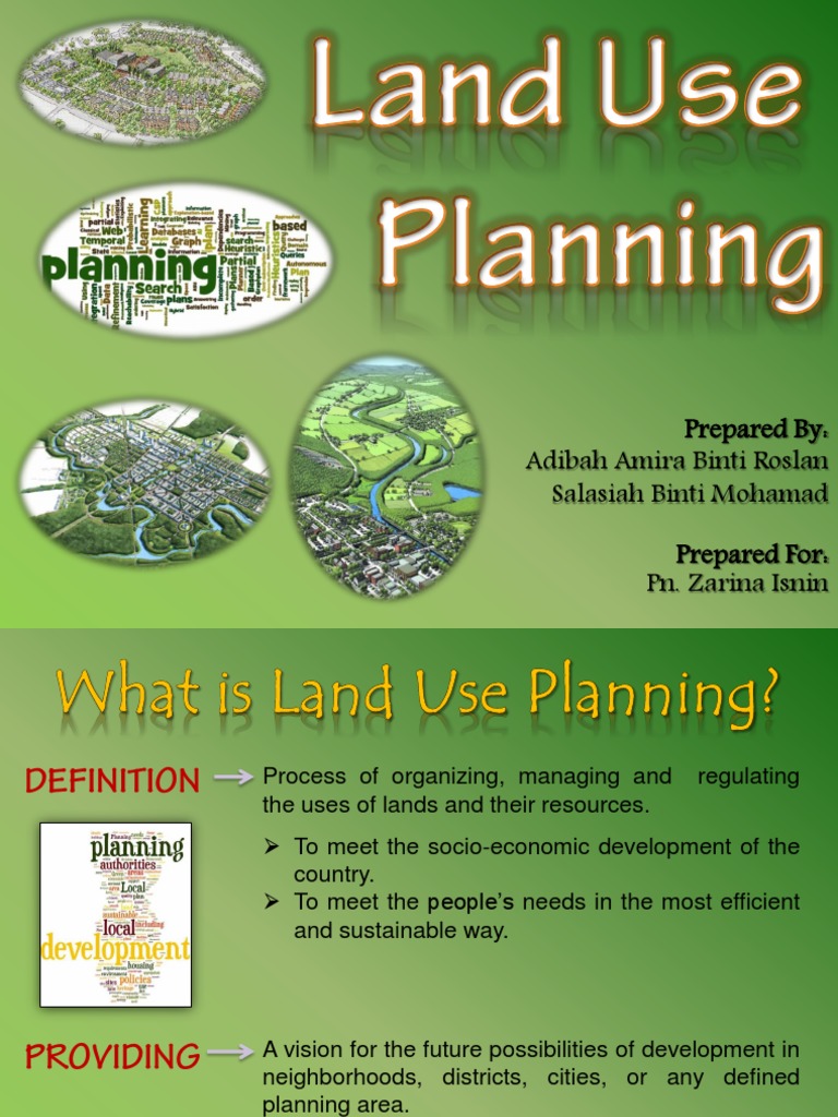 Land Use Planning | PDF | Land Management | Sustainability Land Use Planning | PDF | Land Management | Sustainability