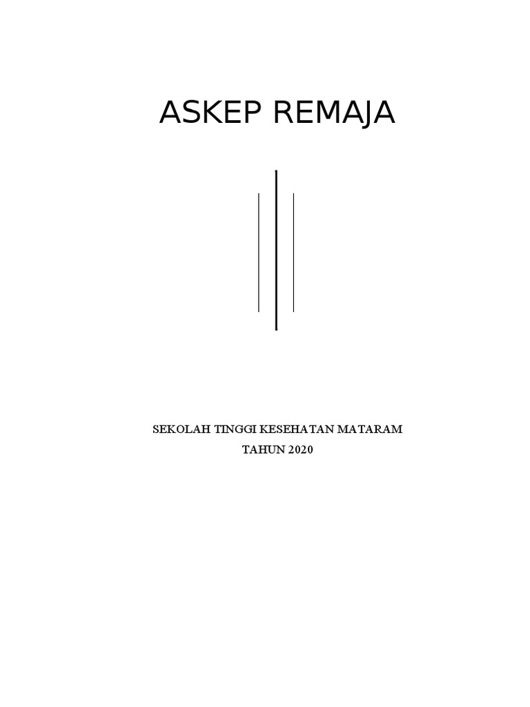 Askep Remaja | PDF