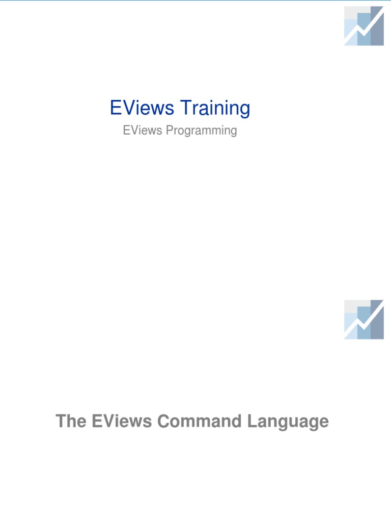 Tutorial Eviews Programming Pdf Pdf Parameter Computer Programming Subroutine 