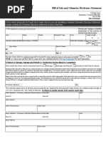 Dor - MV Form Mvu 29 | PDF | Use Tax | Affidavit