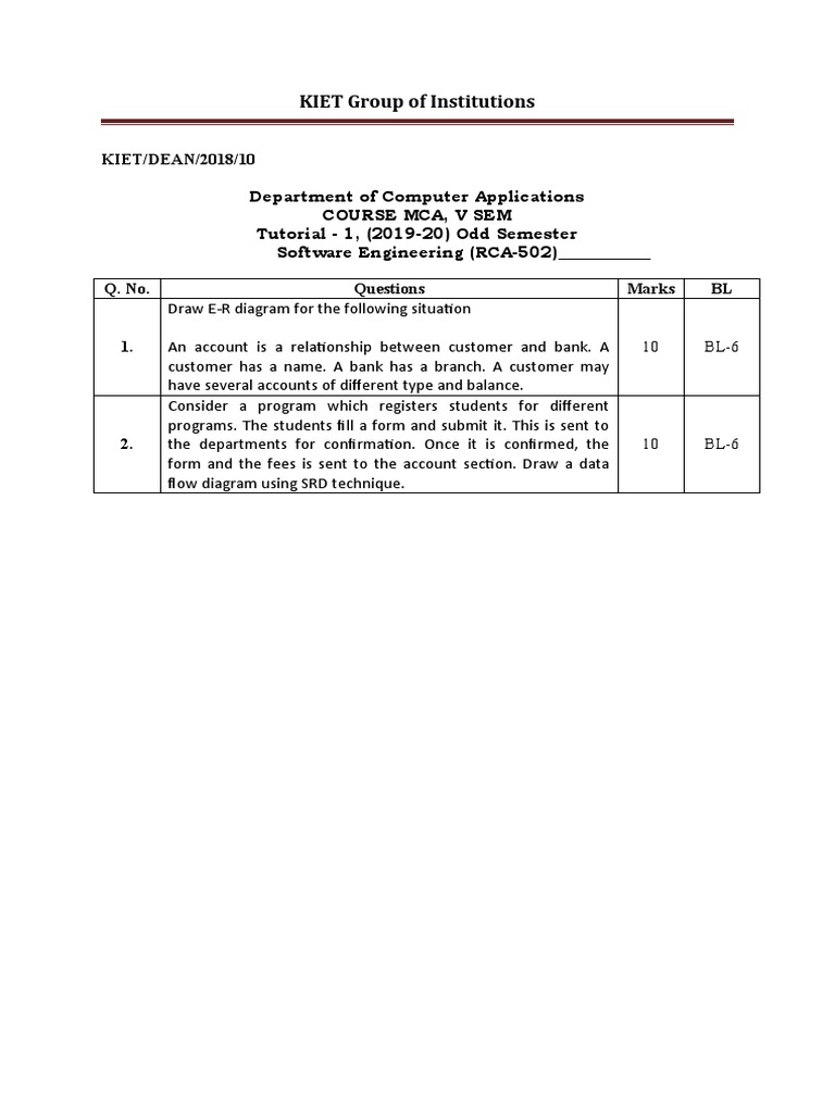Tutorials - Software Engineering | Download Free PDF | Integer (Computer Science) | Function ...