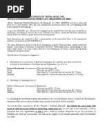 MSME Declaration Letter | PDF | Business | Small And Medium Sized ...