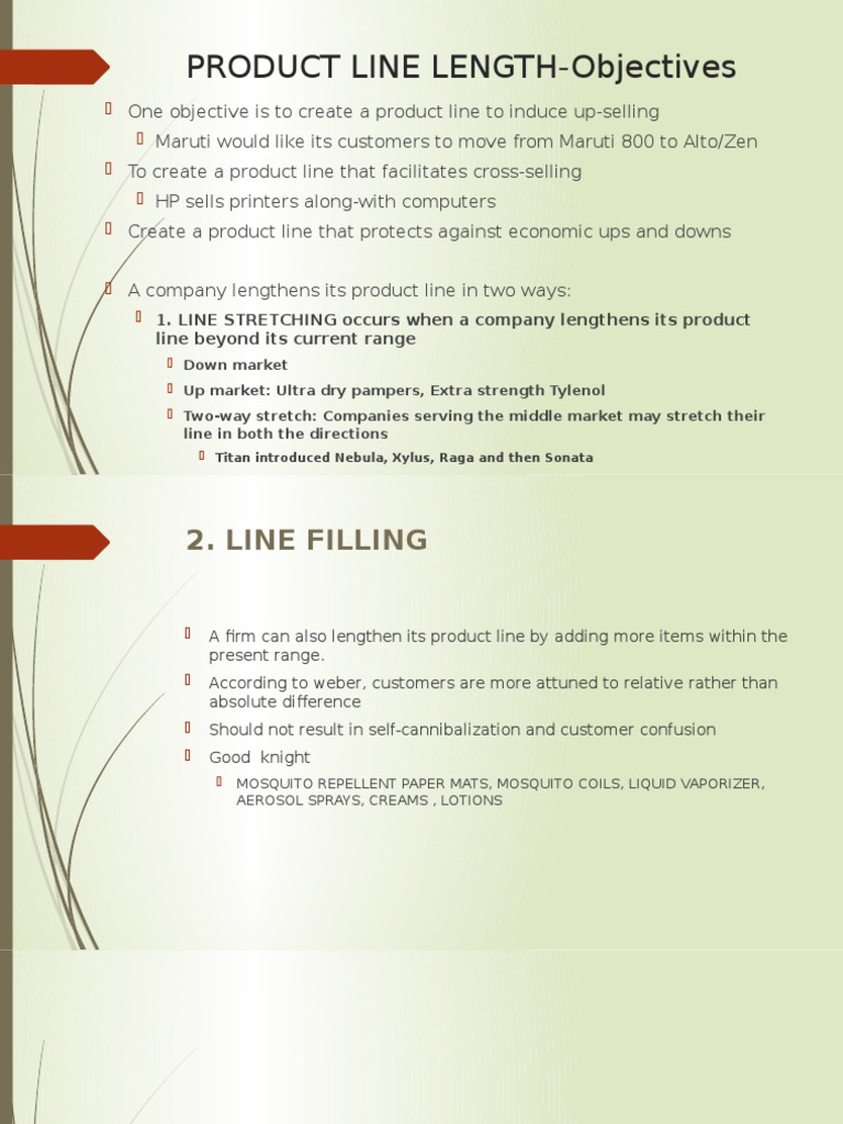 PRODUCT LINE LENGTH-Objectives | PDF | Brand | Business