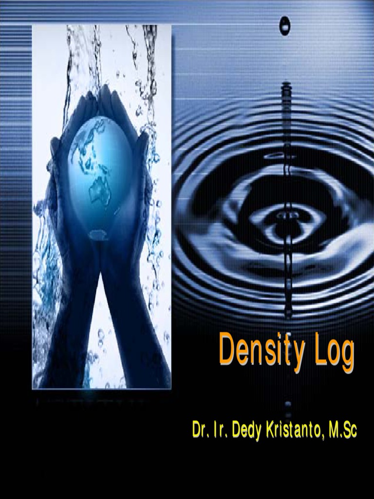 7 - Density Log PDF | Download Free PDF | Neutron | Porosity