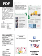 Triptico Ctpat y Oea | PDF | aduana | El comercio internacional