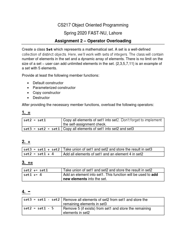 Assignment 2 1 Pdf Pdf Constructor Object Oriented Programming Programming