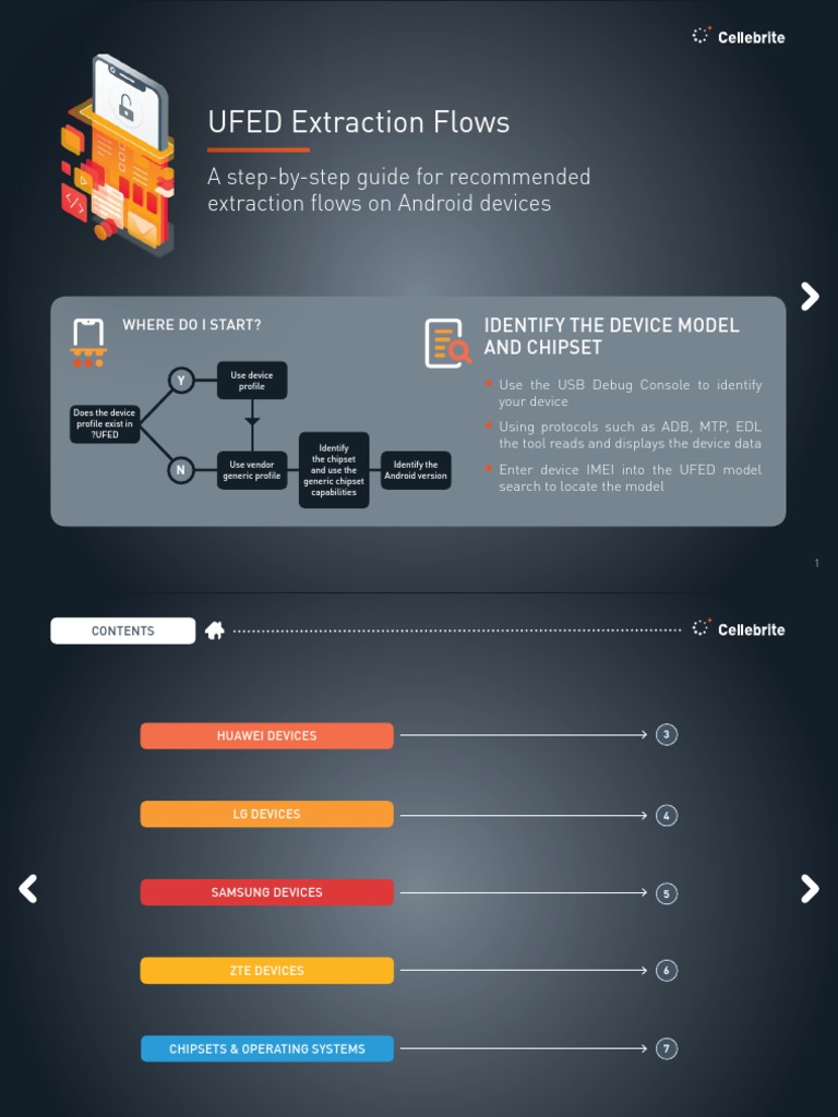 UFED Extraction Flows: A Step-By-Step Guide For Recommended Extraction ...