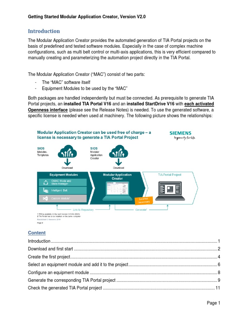 Getting Started Modular Application Creator EN PDF | PDF | Modular ...