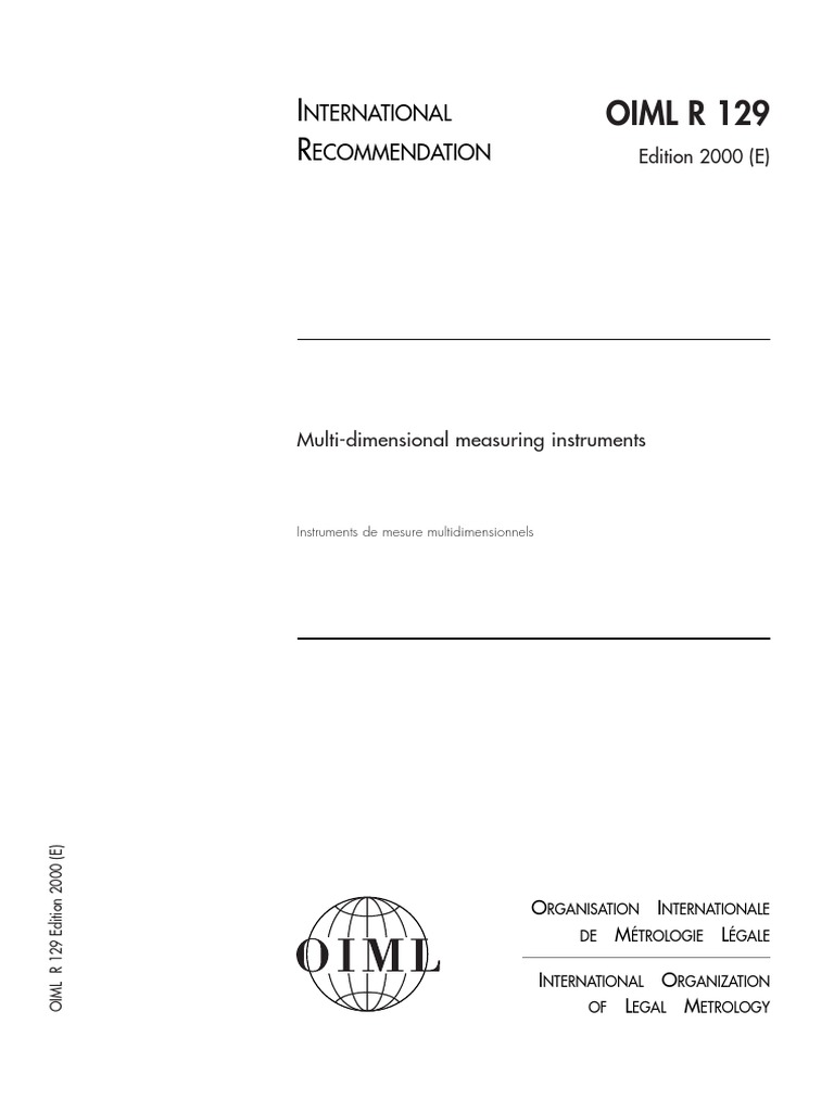 Multi-Dimensional Measuring Guide | PDF | Metrology | Measurement