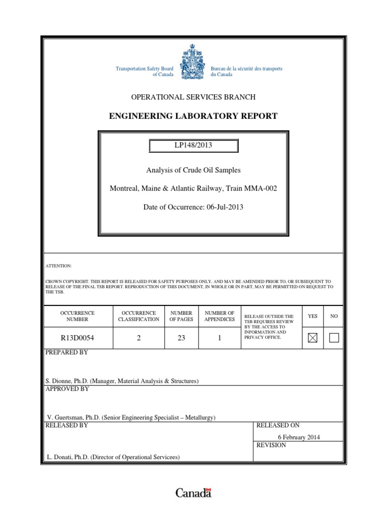 Analysis of Crude Oil Samples PDF | PDF | Petroleum | Hydraulic Fracturing