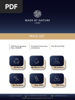 Beauty Salon Company Profile Sample | PDF | Luxury Goods | Brand