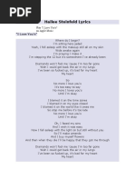 Taylor Swift - I Heart | PDF | Poetry
