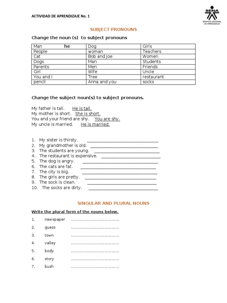 Verb To Be VS Have | PDF | Plural | Noun