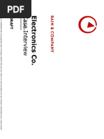 Bain Interactive Interview Briefing Pack | PDF | Business Class ...