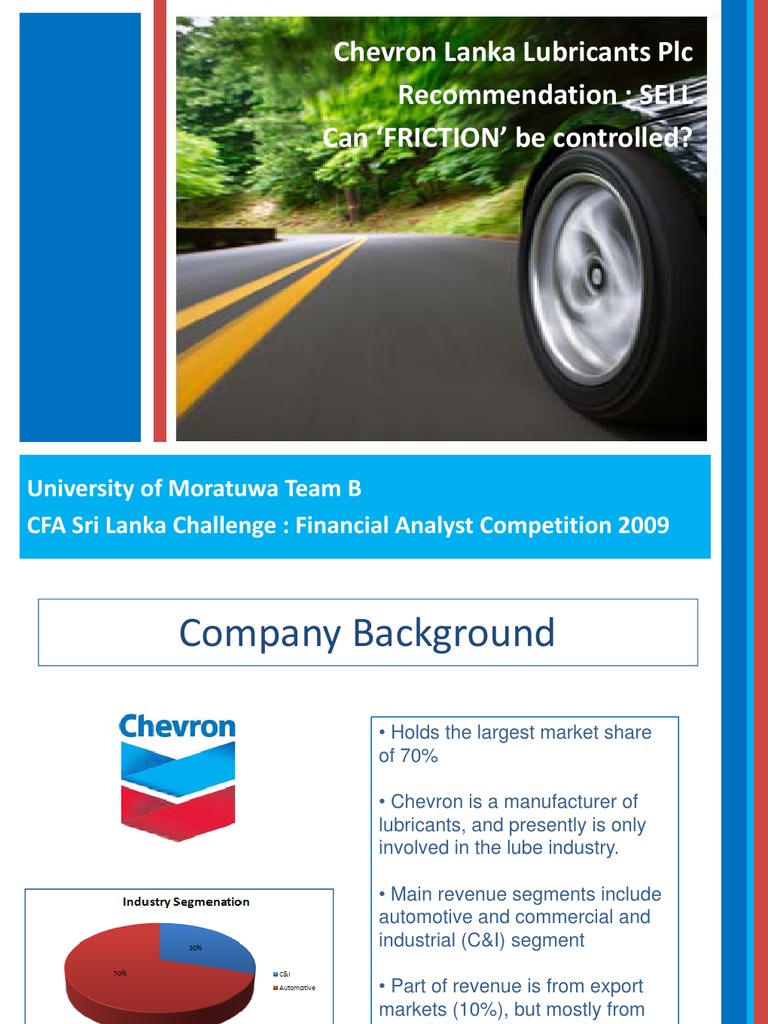 Chevron Presentation Slides | PDF | Filling Station | Chevron Corporation