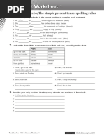 Present Continuous - Kahoot 2 | PDF