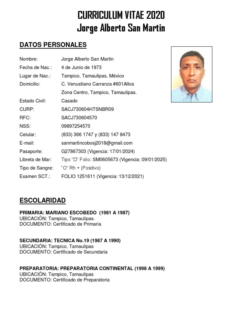 Curriculum y Documentos 2020 | PDF | Business | Escuelas