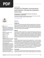 The Evans' Index Revisited | PDF | Sensitivity And Specificity | Neurology